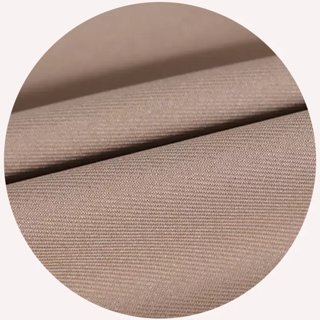 Rpet With Grs Certificate 100% Recycled Polyester 130gsm Minimatt Gabardine Fabric For Uniform ...