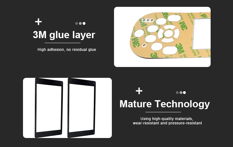 Custom Key Pad Graphic Overlay Button Panel Membrane Keypad