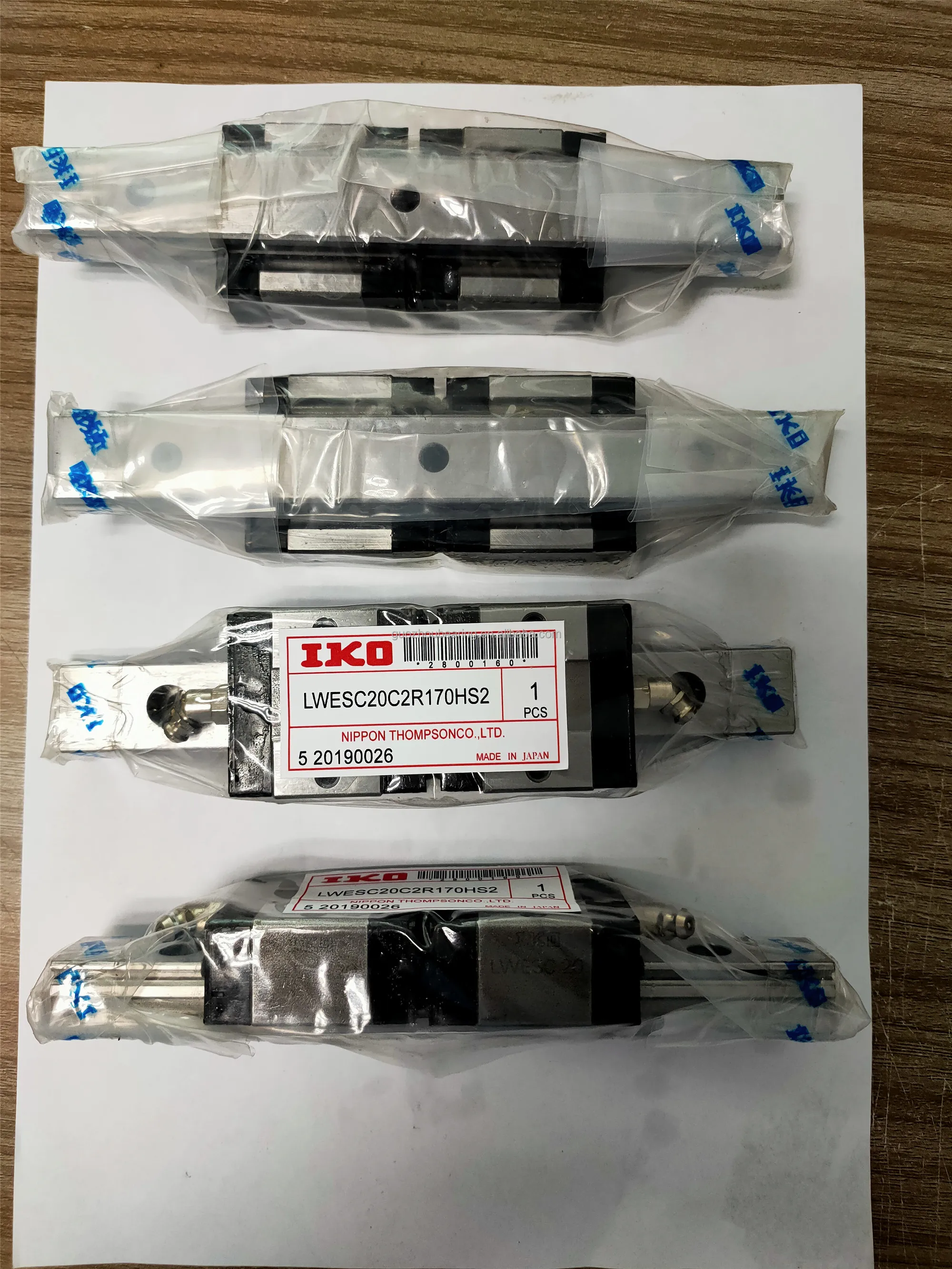 Japan IKO Linear Guide Rail Slide Block LWESC25SL LWESC25C1SLS1 ...