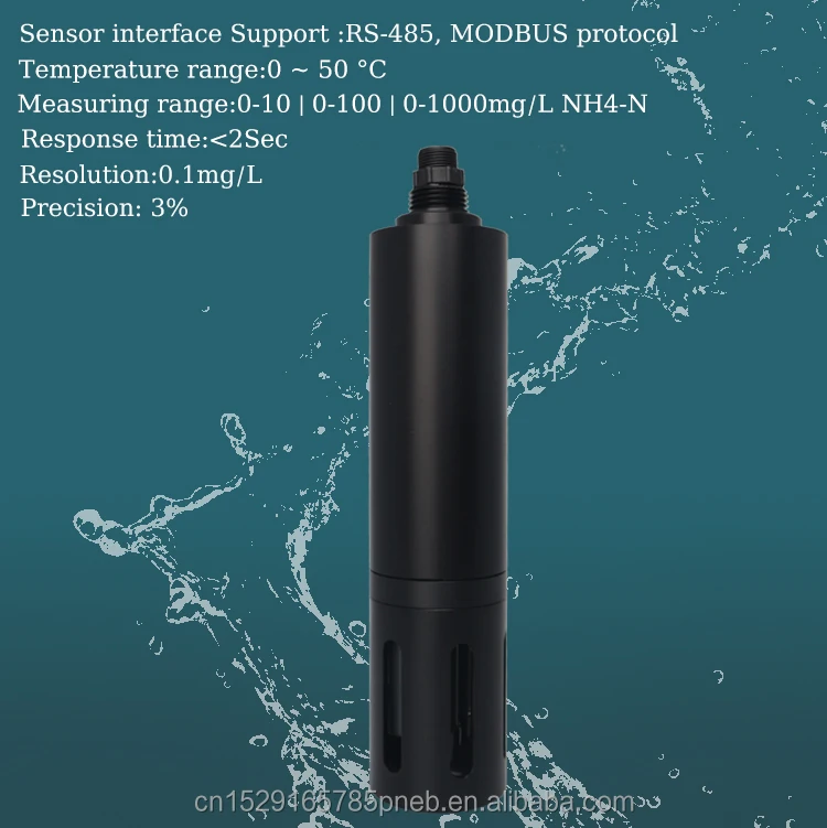 Aquaculture Ammonia Meter Ammoniacal Nitrogen Sensor Water Ammonia ...