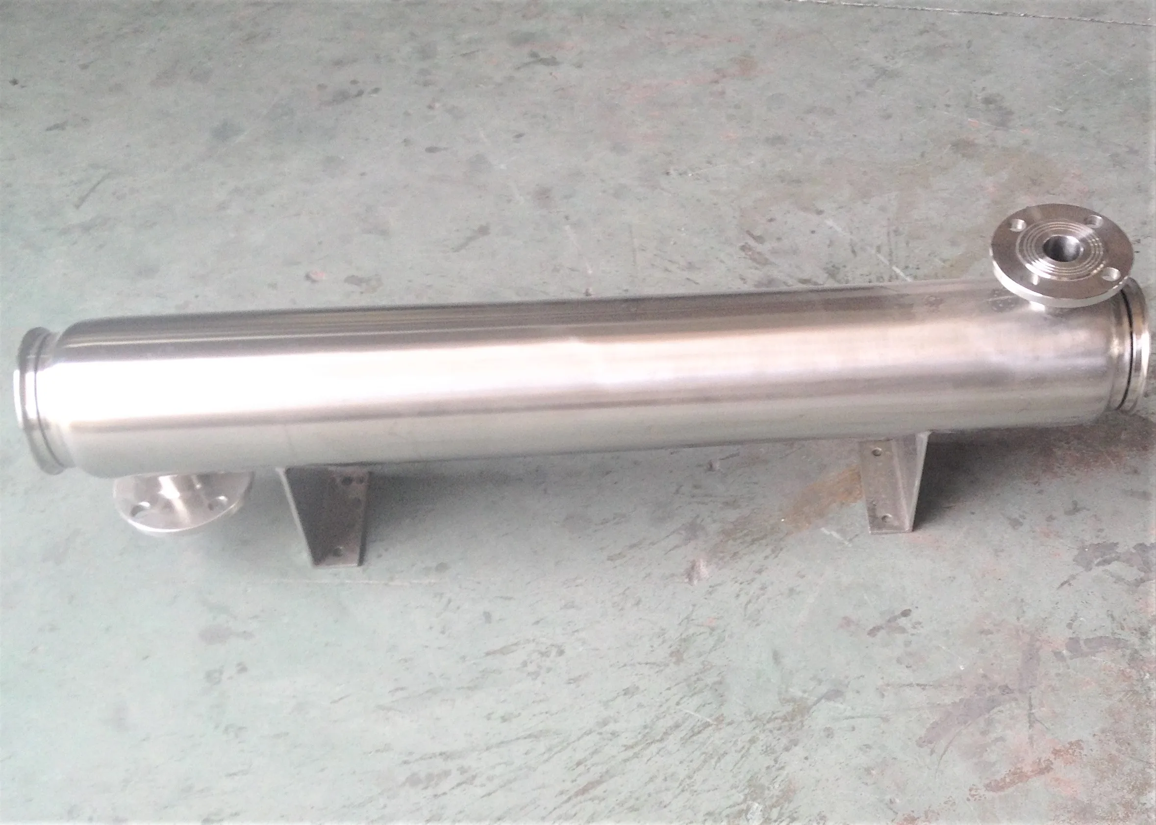 Joston Iso Grade Condenser Type Pipe Double Tube Heat Exchanger Shell ...