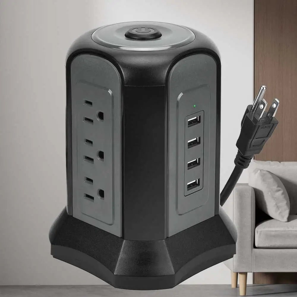 Oswell New Design Power Socket Tower Cube Under Desk Home Hotel Power ...