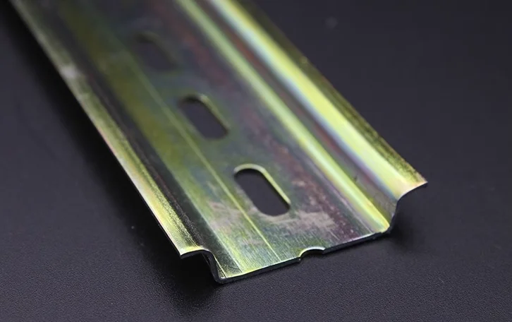 Galvanized Steel High Guide Rail Color Zinc Card Rail Thick Groove Type ...