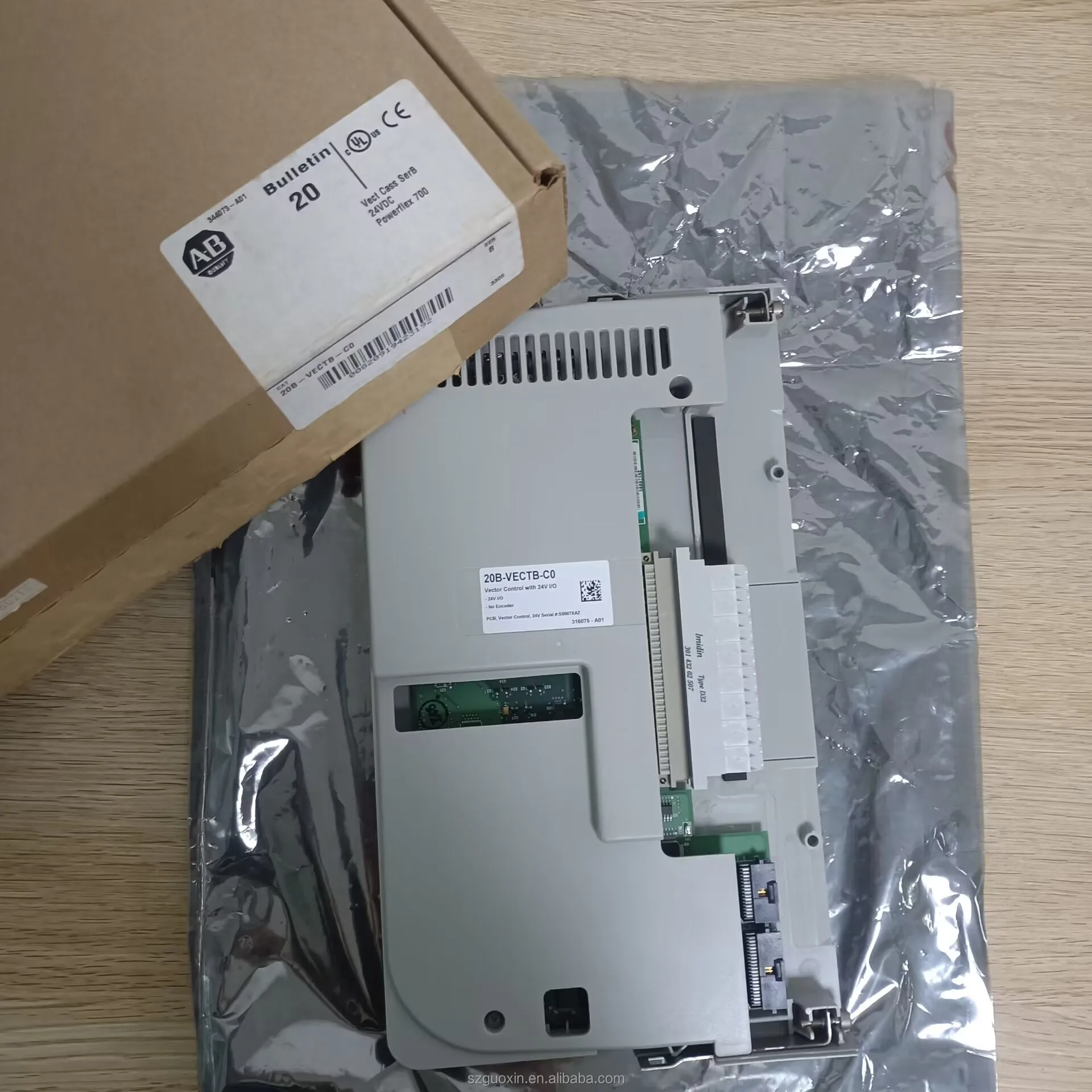 Allen-bradley Cassette Vector Control 24v Dc Internal Mount 20b-vectb ...