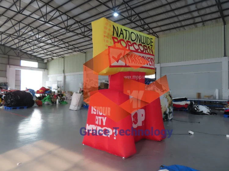 Customizable Inflatable Logo Sign Billboard for Outdoor Advertising