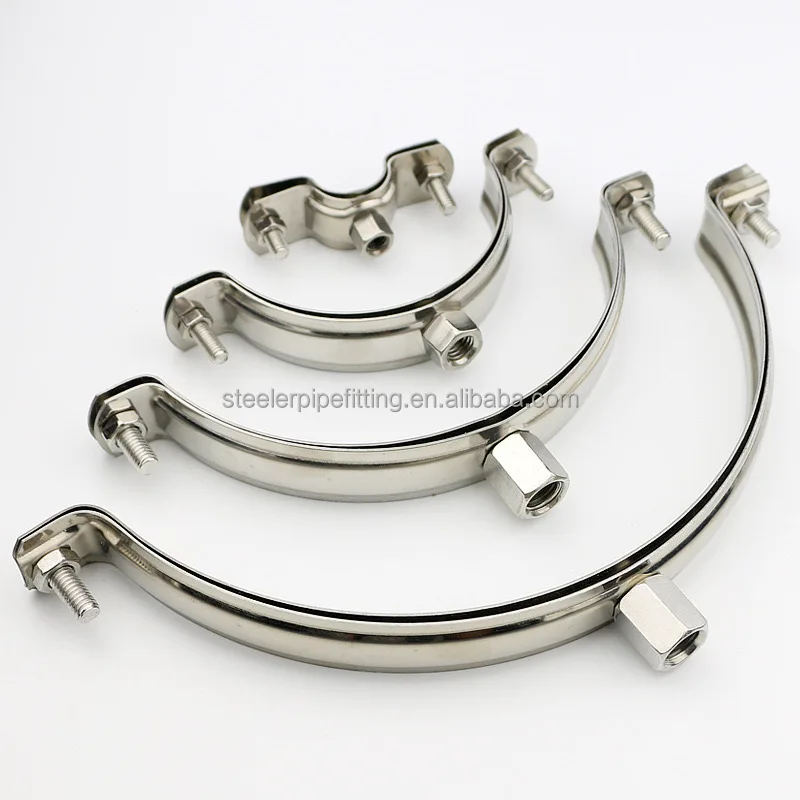 Industrial Stainless Steel Ss304 Healy Duty Pipe Holder With Chassis ...