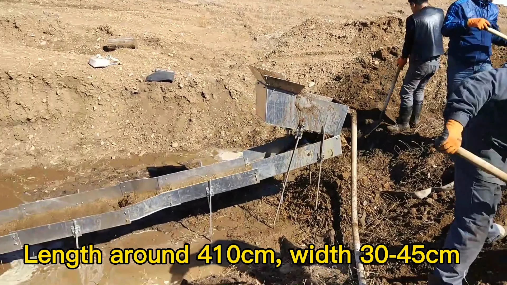 Portable Sluice Box Sluicing Gold Machine Price - Buy Mineral Separator ...