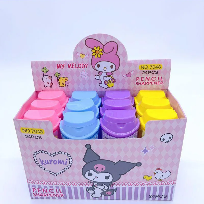 Linda My Melody Cinnamon Kuromi Schoolboy Stationery Double Hole Pencil ...