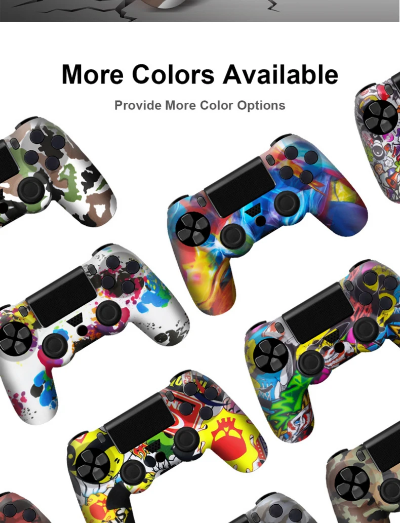 Custom Game Control Protector Skin Gamepad Protection Replacement Cover ...