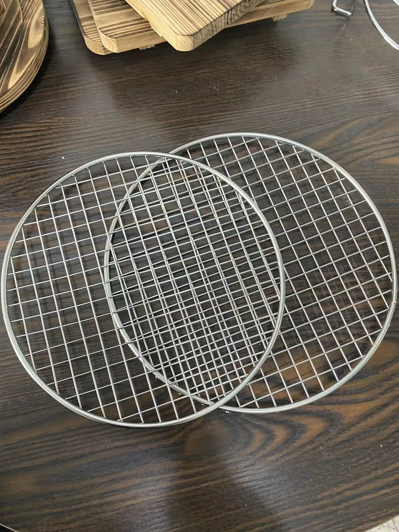 Custom Barbecue Stainless Steel Bbq Grill Grates Grid Wire Mesh Screen ...