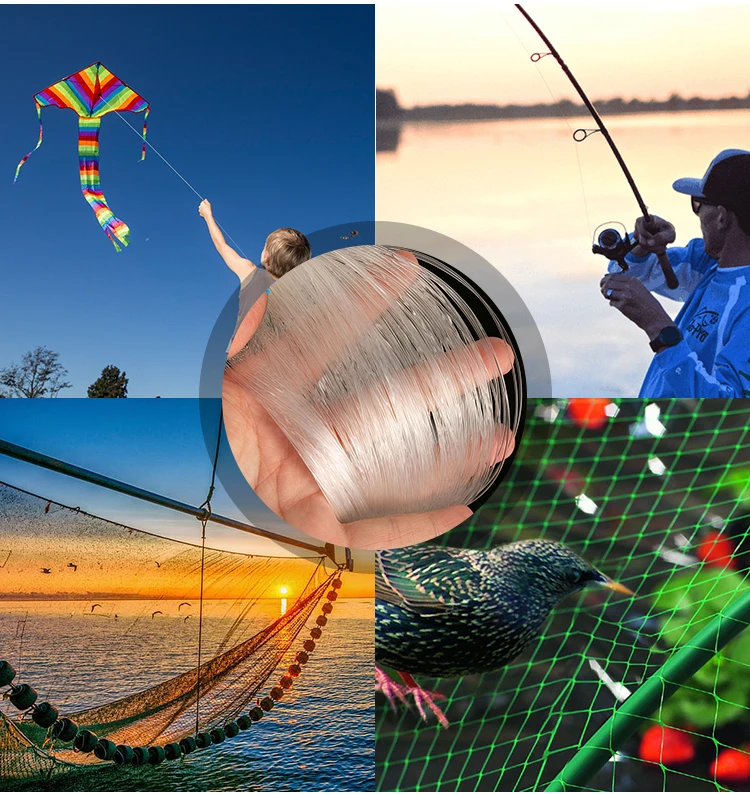 High Strength Industrial Nylon Monofilament Bulk Fishing Line Nylon ...