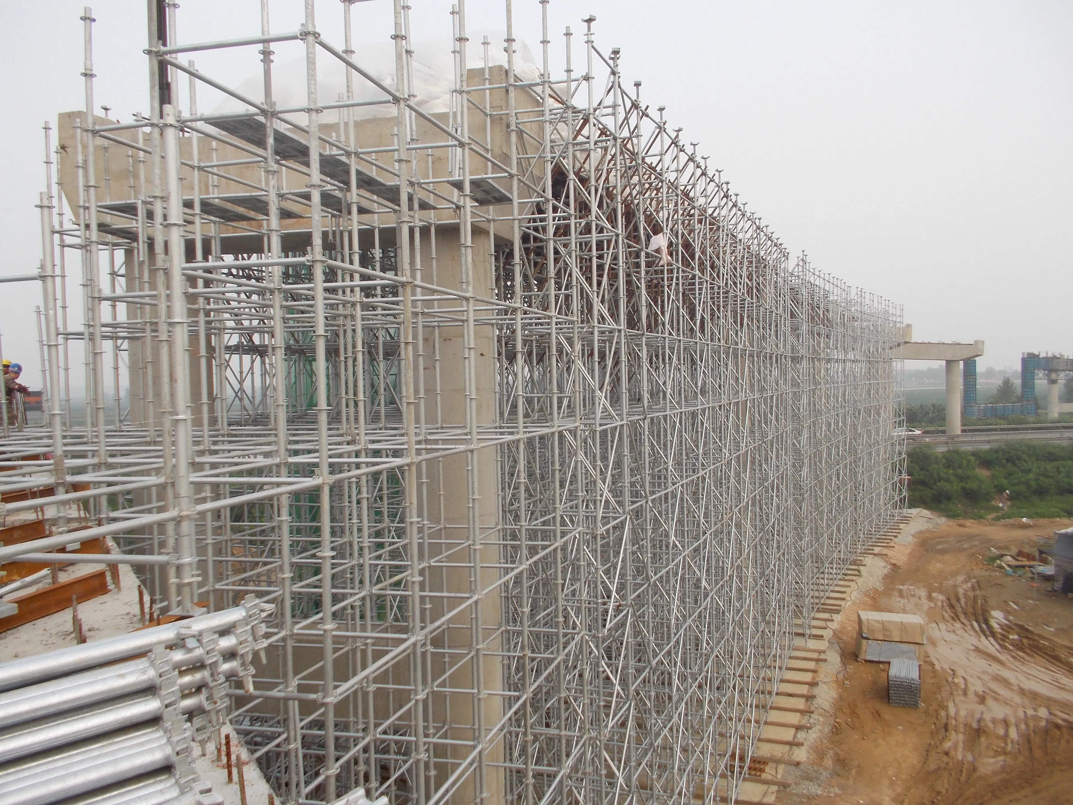Tecon Building Construction Scaffoldings Facade Scaffolding Tower Ready ...