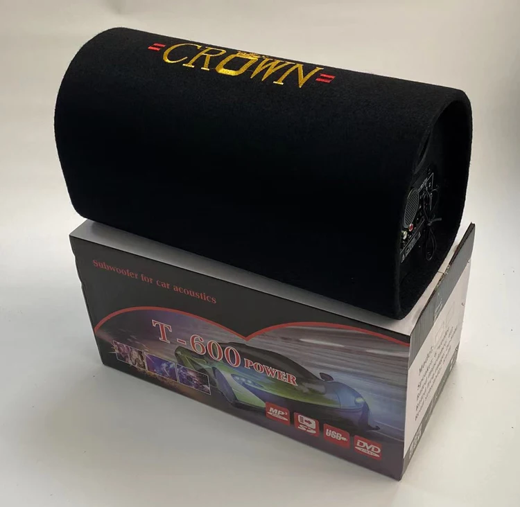 6-inch Cylindrical Subwoofer - High-Quality Car Speaker