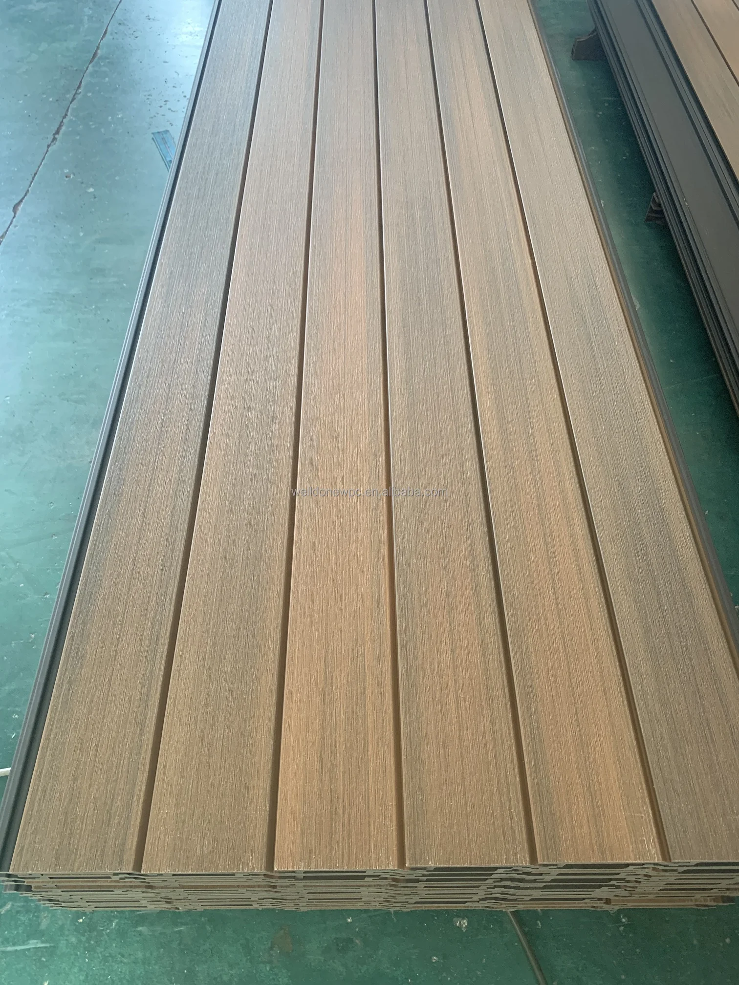 Wpc Exterior Wall Facade Panel Cladding Fluted Wall Board Interior Wpc ...