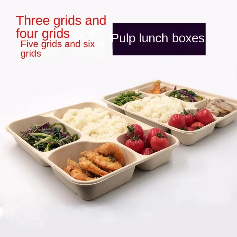 Customized Thickness Matt Lamination Stamping Biodegradable Bento Box ...