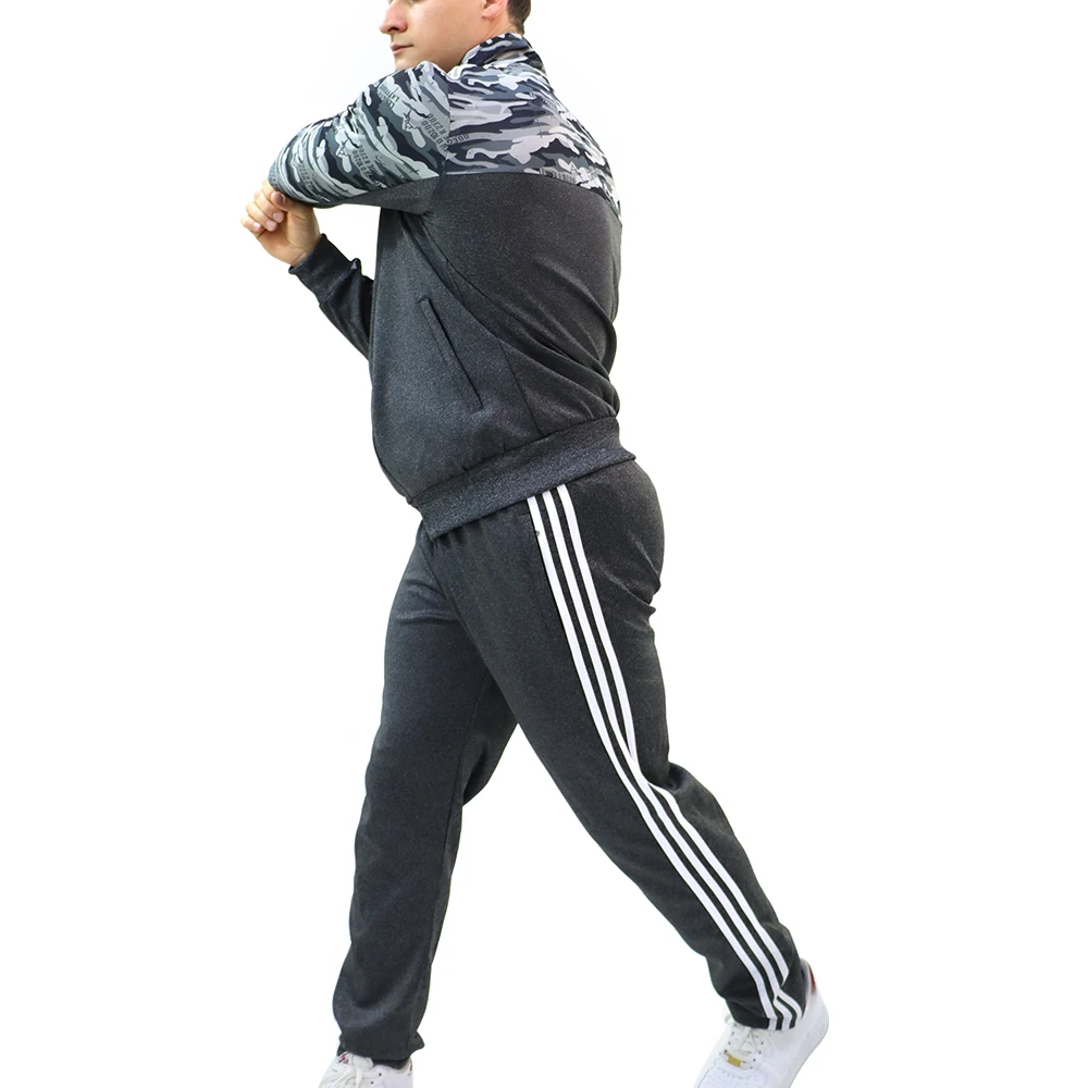 Custom Log 2024 Tracksuits For Men Mens Cuffed Tracksuit Blank Zipper ...