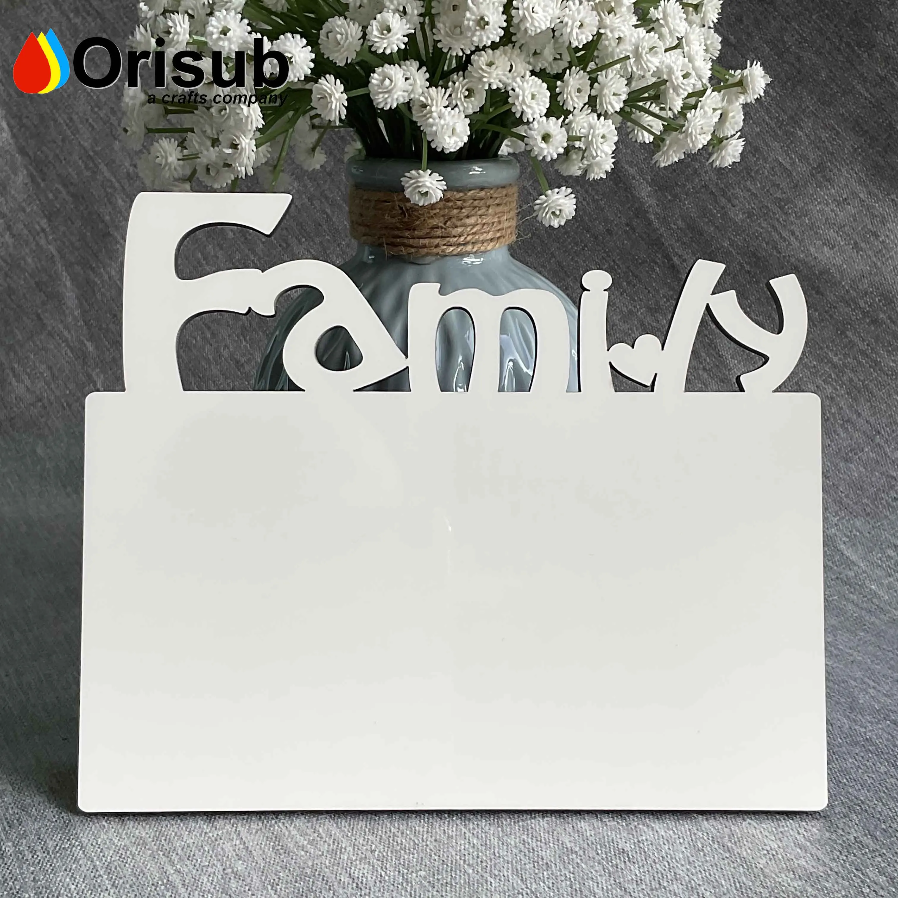 Printable Single Sided Sublimation MDF Board 3mm - Orisub