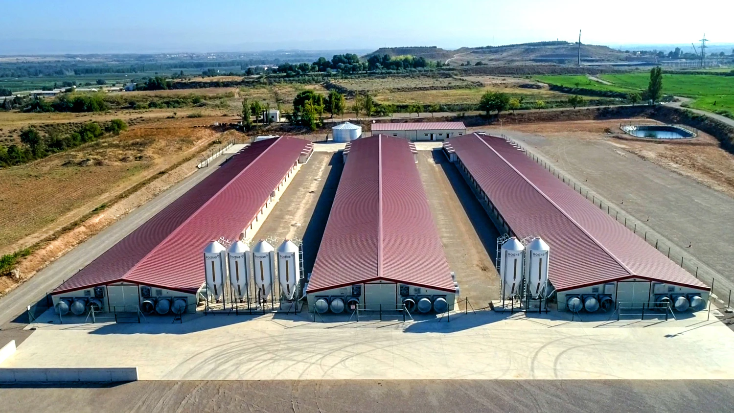 Prefabricated Poultry Farm Construction Plan Chicken Cages Steel Metal ...