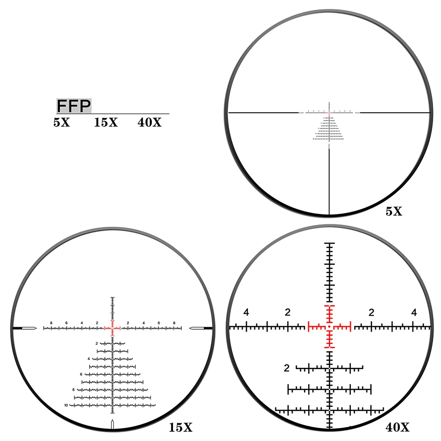Discoveryopt ED-ELR 5-40X56SFIR FFP - Long Range Scopes