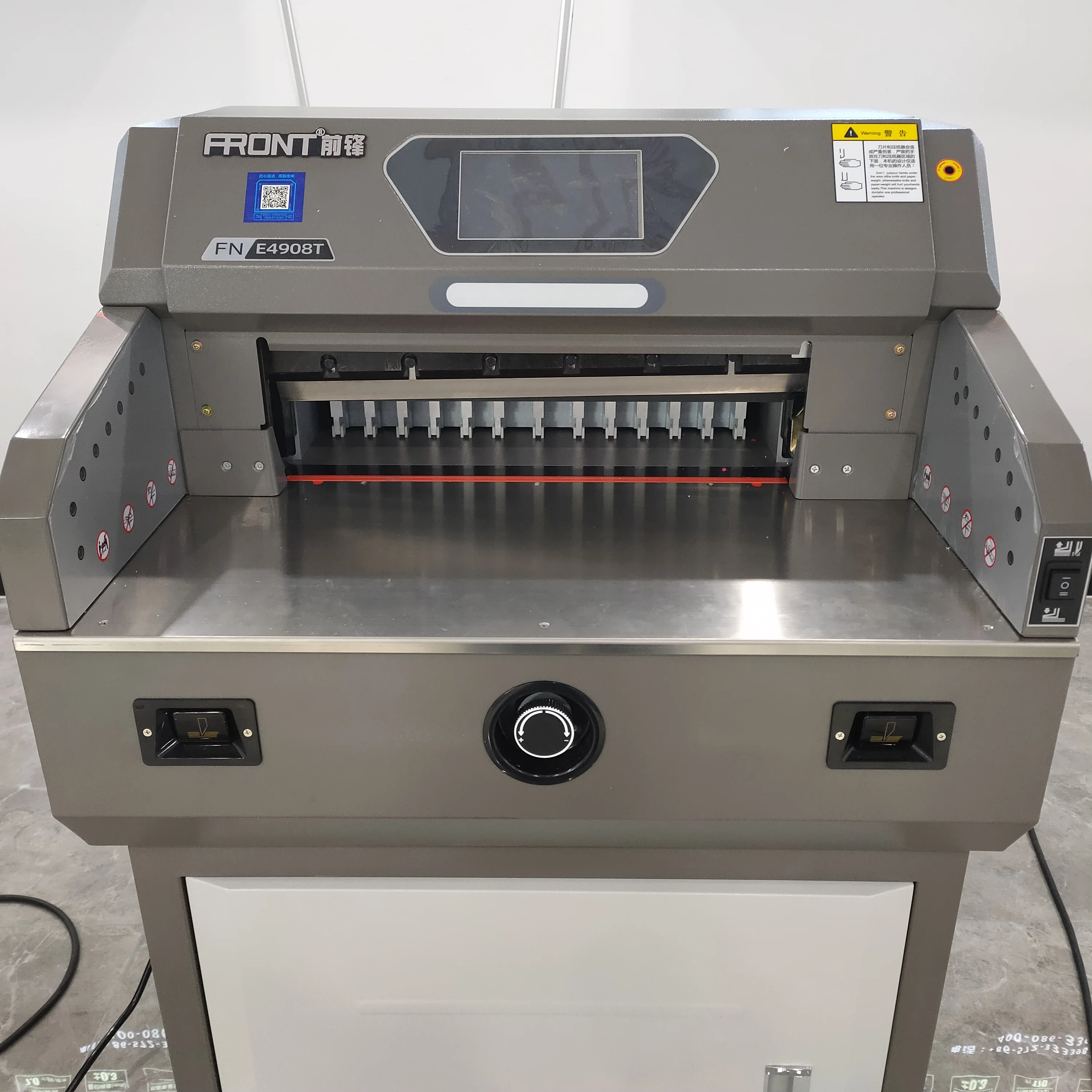 FN-E4908T Electric Paper Cutting Machine with 7 Inch Touch Screen