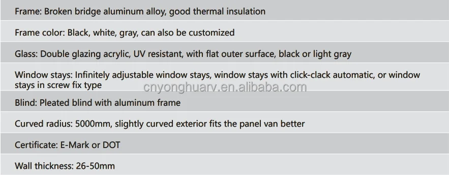 Curved Rv Window Camper Curved Window Side Windows - Buy Curved Window ...