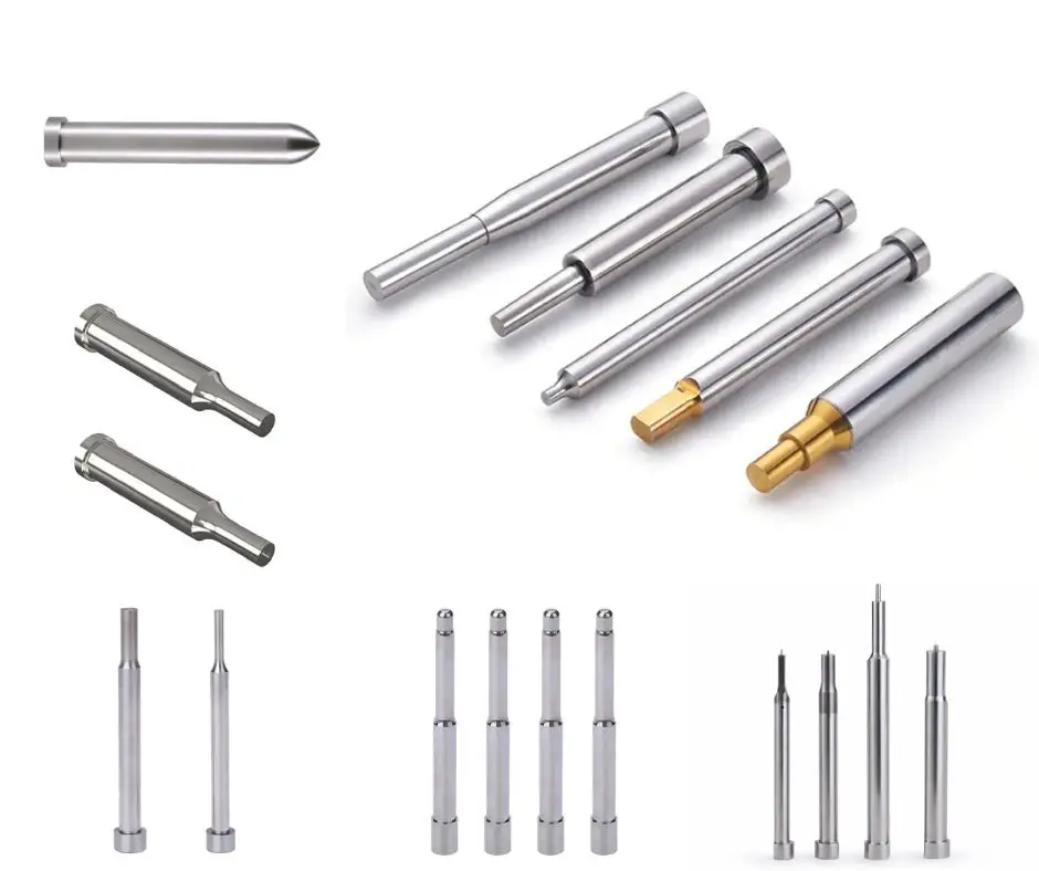 Carbide Tungsten Injection Mold Ejector Pin Punch Blank Pin