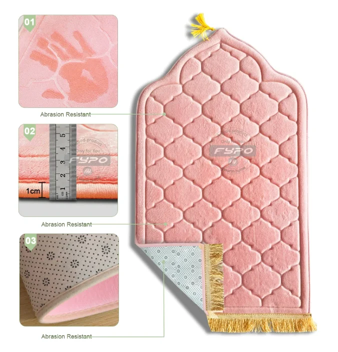 Promotion Sejadah Thick Foam Padded Prayer Mat Perfect Ramadan Gifts ...