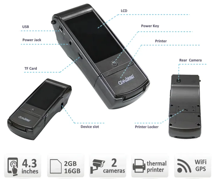 Drugtest Saliva Abused Drug DOA Reader Analyzer for Detect Drug Test Kit