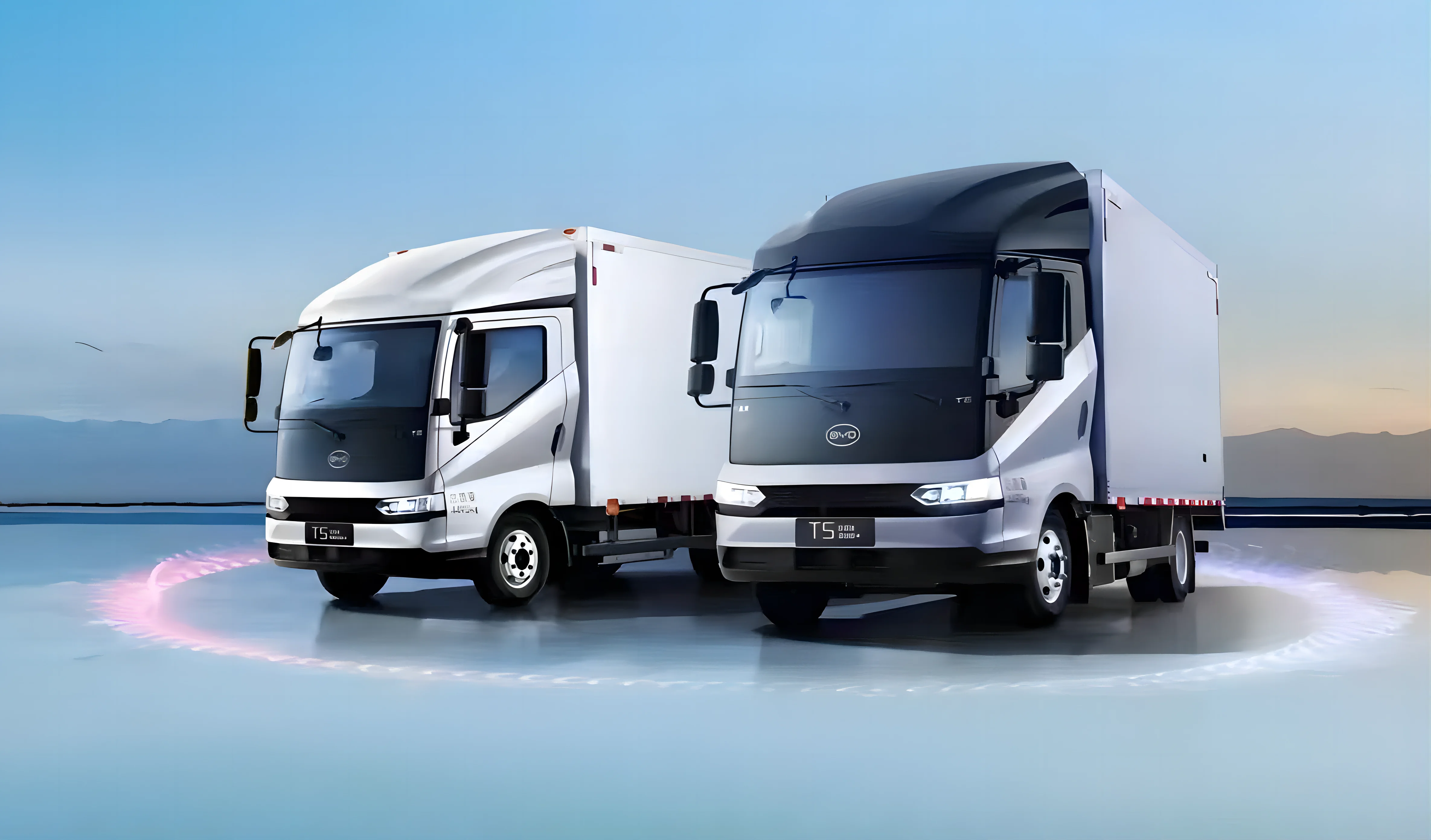 Truck Chinese Made Byd T5 Electric Truck Camping Hybrid Delivery ...