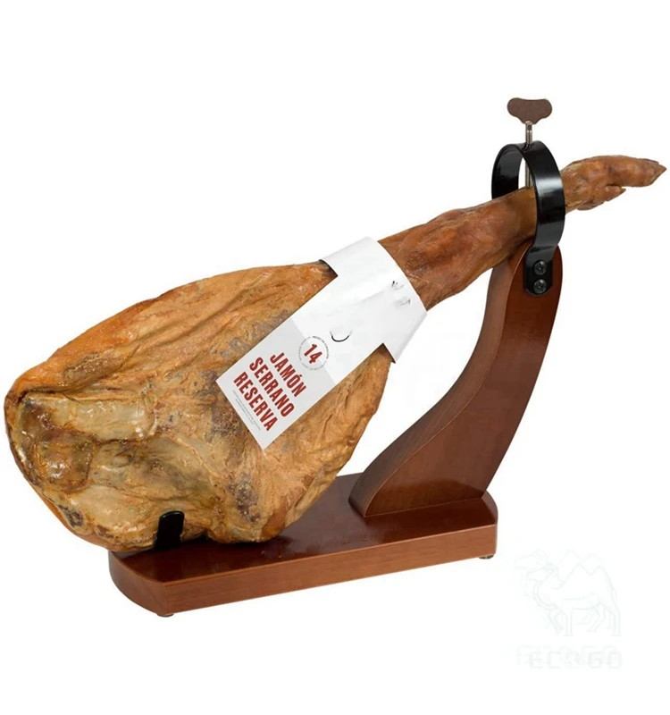 Bamboo Wooden Ham Stand - Sustainable Spanish Ham Rack