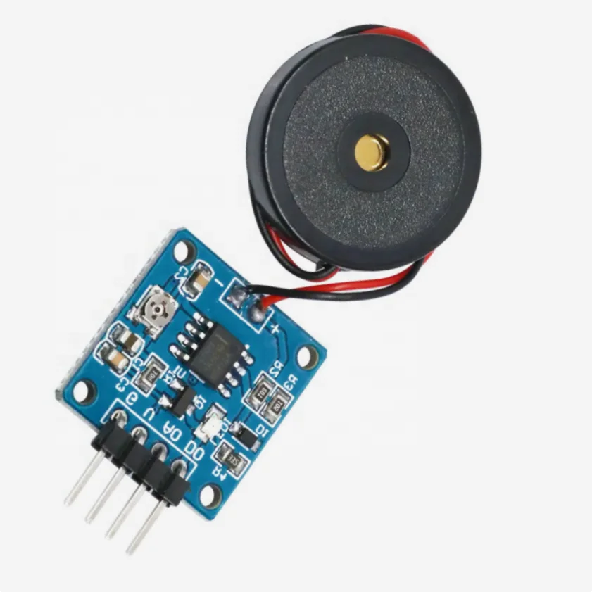Piezoelectric Shock Tap Sensor Vibration Switch Module Piezoelectric ...