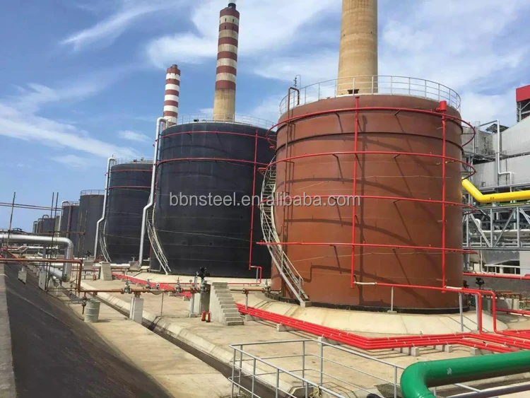 Large Scale Diesel Fuel Storage Tanks - Fixed Roof Tanks