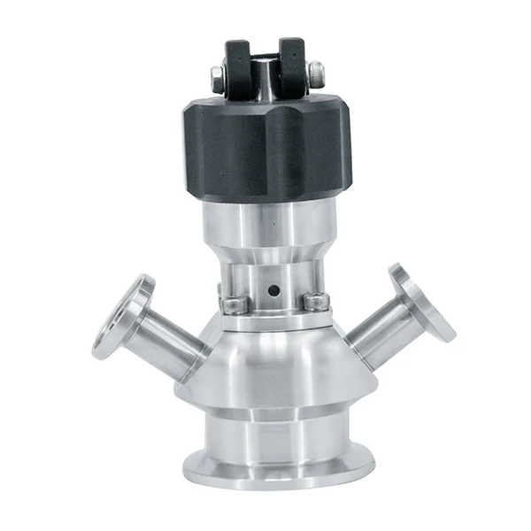 DN6 Sanitary Stainless Steel SS316 Manual Control Aseptic Ferrule ...