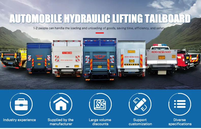 Automobile Folding Tailboard for Logistics Loading Unloading Warehouse ...