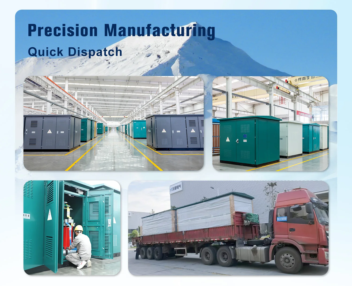 10KV to 35KV Outdoor Power Distribution Package Transformer