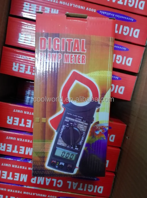 High Accuracy Dt9205a Electronic Digital Multimeter Automatic Digital Multimeter With Lcd ...