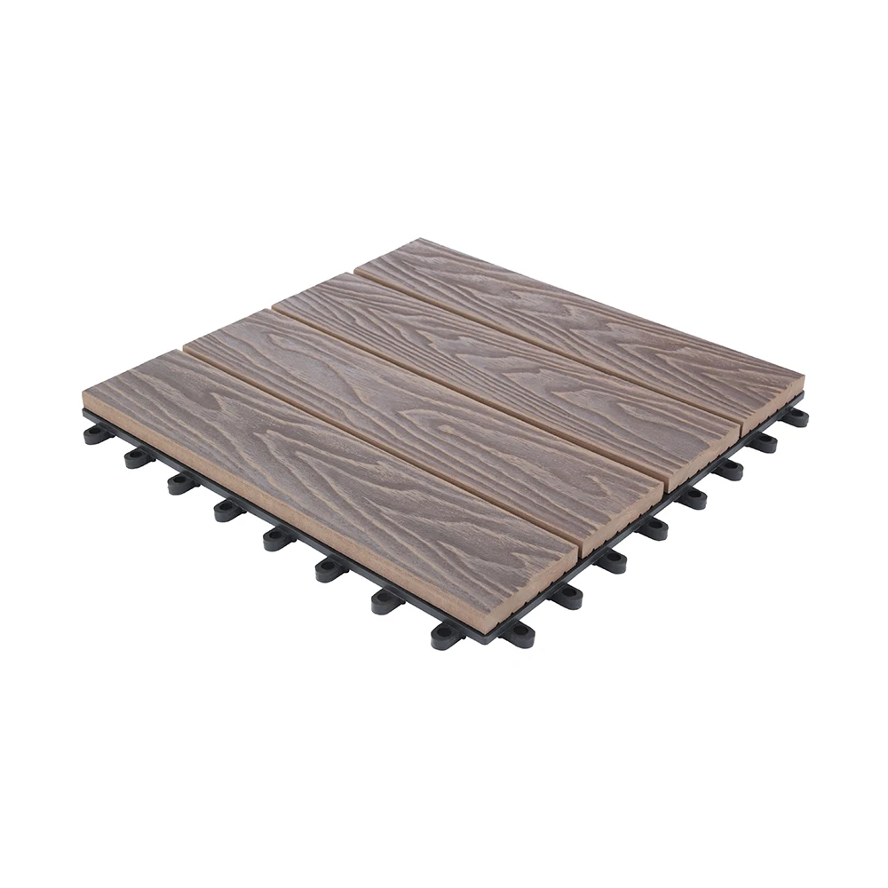 Plastic Composite Eco Recycle Decking - Backyard Tiles