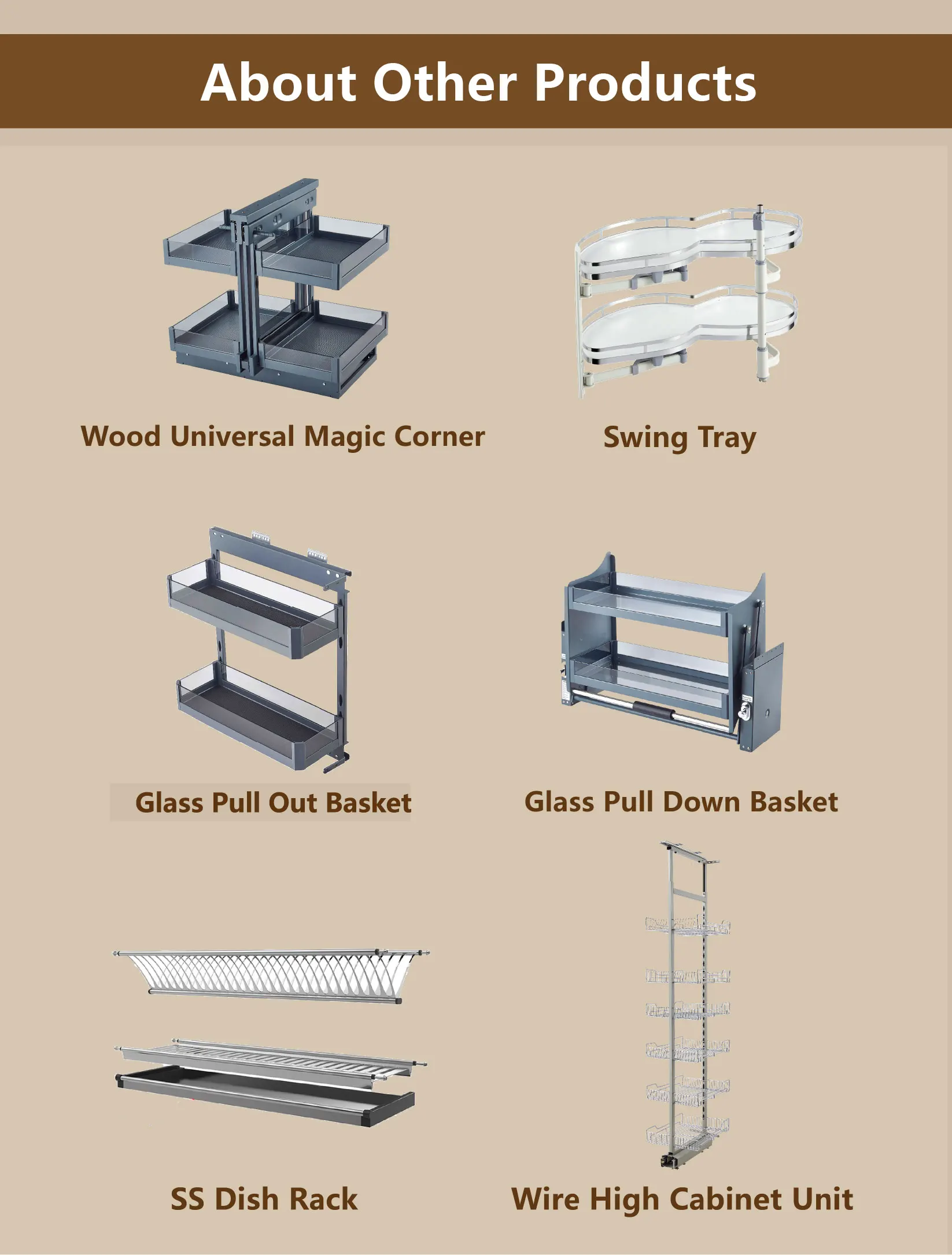 Modern Double Layer Pull Shelf Bifold Lift Cabinet High Storage Iron ...