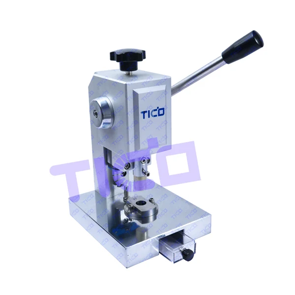 Manual Coin Cell Disc Cutter Electrode Punching Machine for Laboratory ...