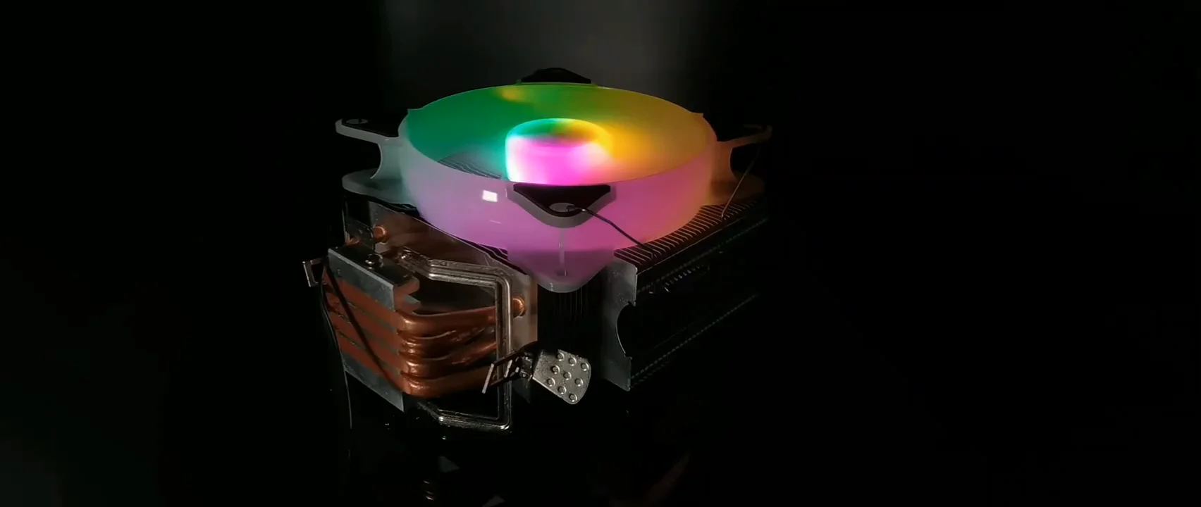 Shunda Heat Sink Cpu Cooler With 4 Heat Pipe Argb Cooling Fan Cpu ...