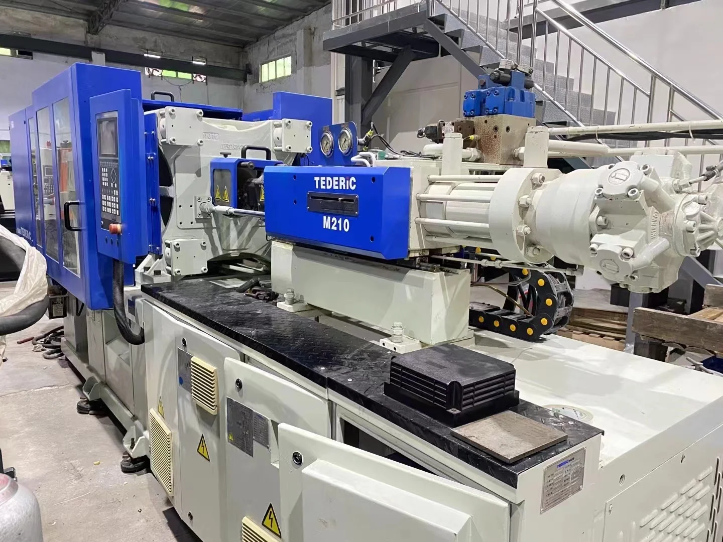 130-160t TEDERIC Used Injection Molding Machine - Video Inspection