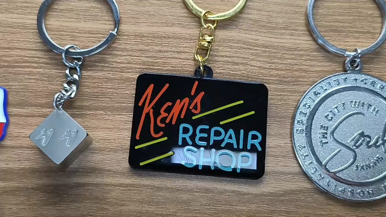 Custom Brand Logo Supermarket Cart Token Shopping Trolley Coin Holder ...