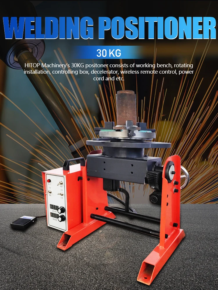 Welding Positioner - 30kg Welding Rotary Table Mini Positioner