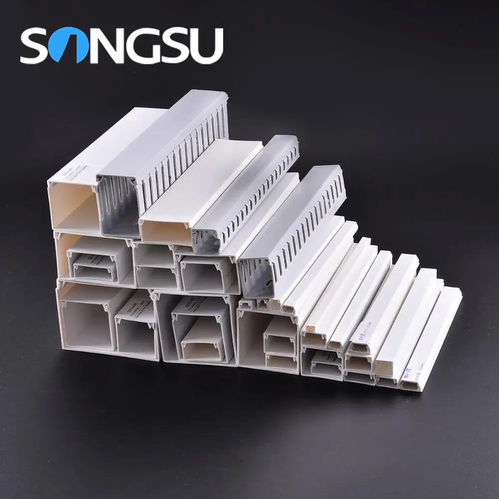 Alibaba.com: Songsu Plastic Wireway Waterproof PVC Cord Duct Cover Wire ...