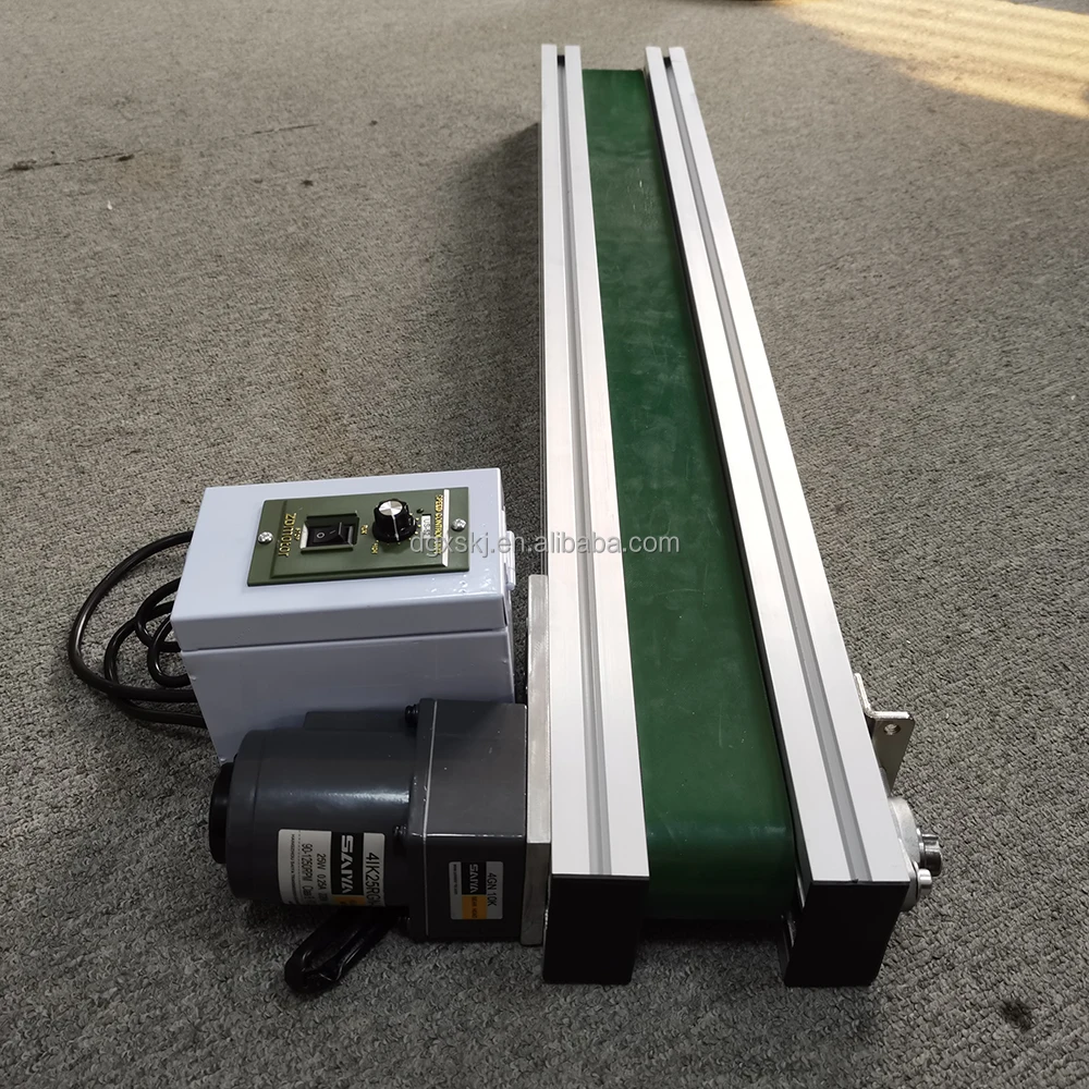 Small Green PVC Belt Conveyor - Factory Custom Mini