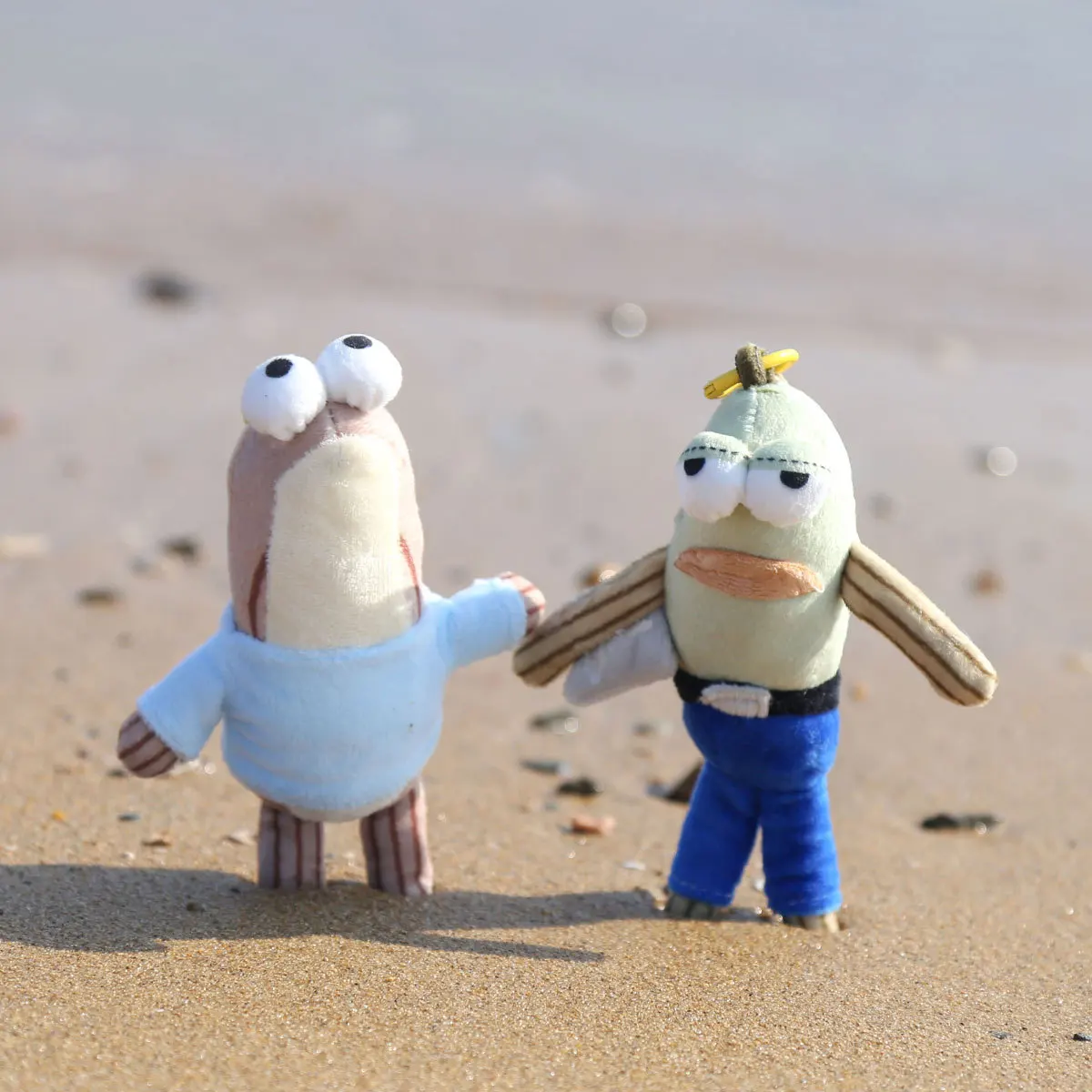 Explosive tide Play Residents Plush Toy Pendant Cartoon Doll Dolls ...
