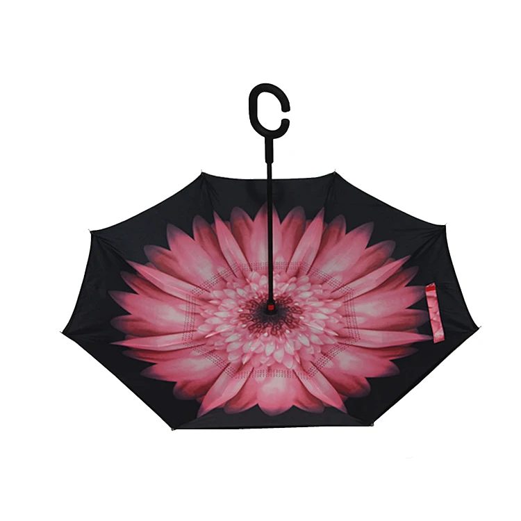 Customized Inverted Reverse Umbrella Parasol - 105cm Rain Proof with ...