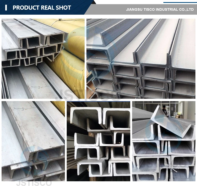 AISI ASTM JIS DIN Stainless Steel C U Channel Strut Hot Rolled ...