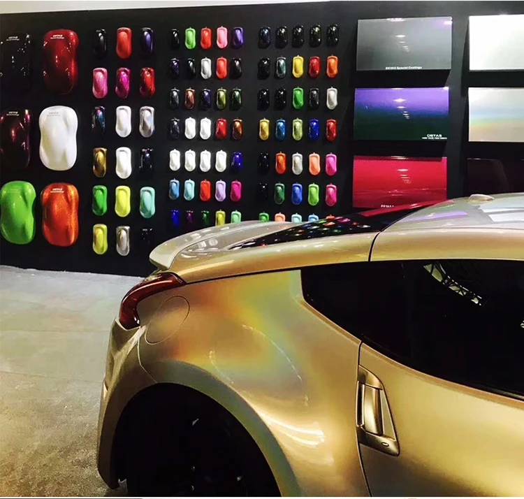 Aluminum Alloy Arc Color Card - Car Painting Sample Display