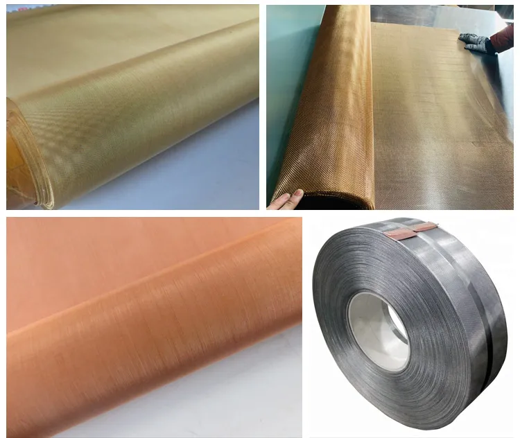 Emf Protection Shielding - 200-250 Fine Copper Mesh Fabric